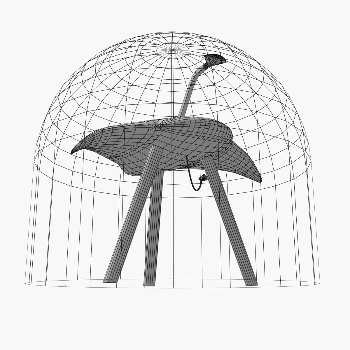 1953 Martian War Machine - 3D Model by blackraven37