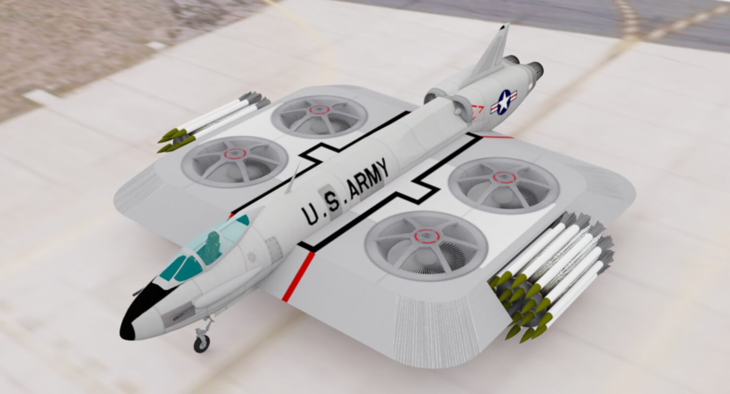 1969 Hoverjet Concept - 3D Model by blackraven37