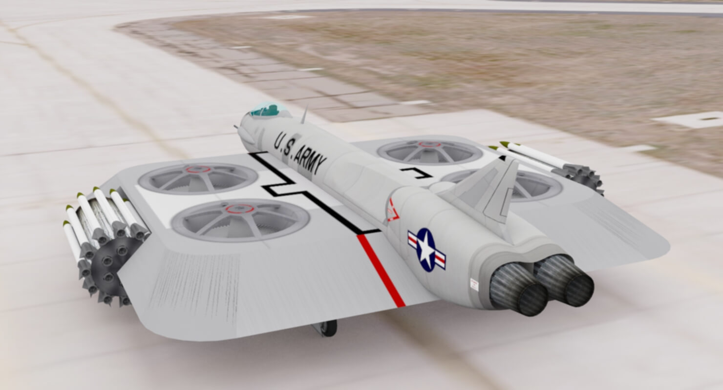 1969 Hoverjet Concept - 3D Model by blackraven37