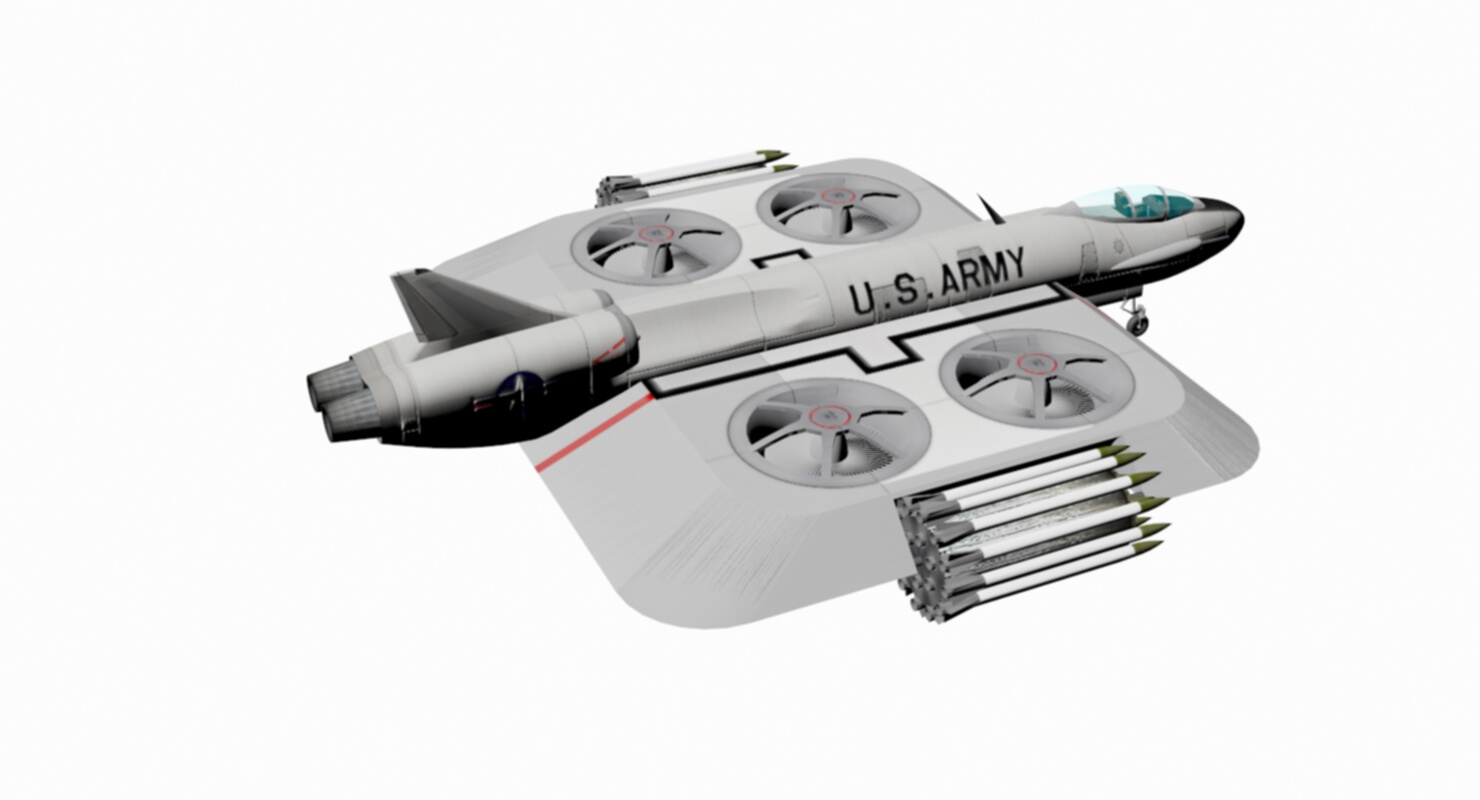 1969 Hoverjet Concept - 3D Model by blackraven37