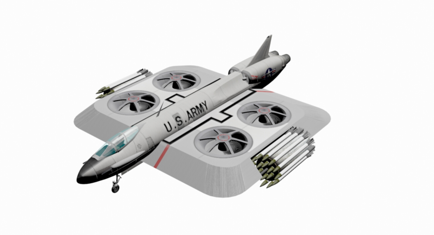 1969 Hoverjet Concept - 3D Model by blackraven37