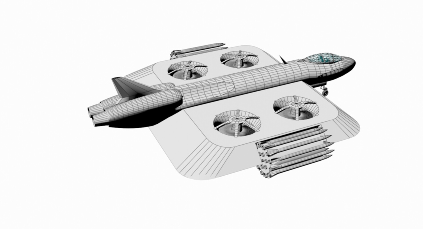 1969 Hoverjet Concept - 3D Model by blackraven37