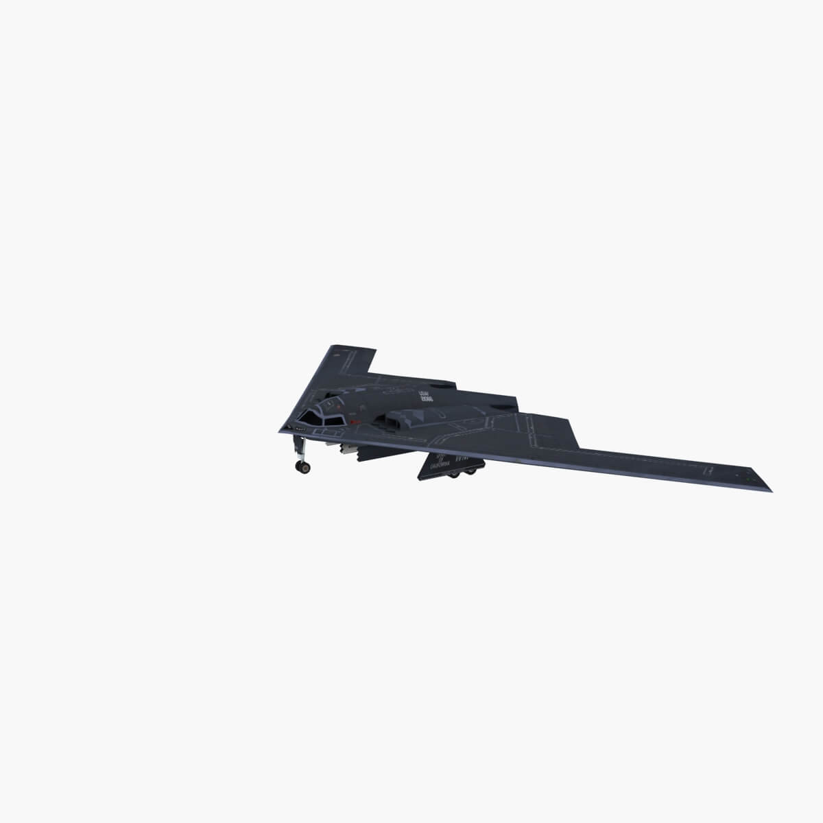 B-2 Stealth Bomber 3D Model by blackraven37