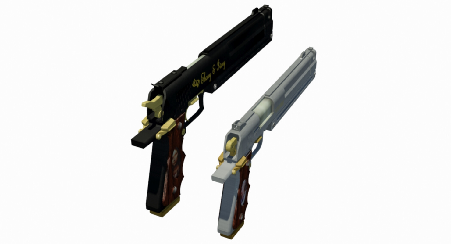 Ebony and Ivory - 3D Model by blackraven37