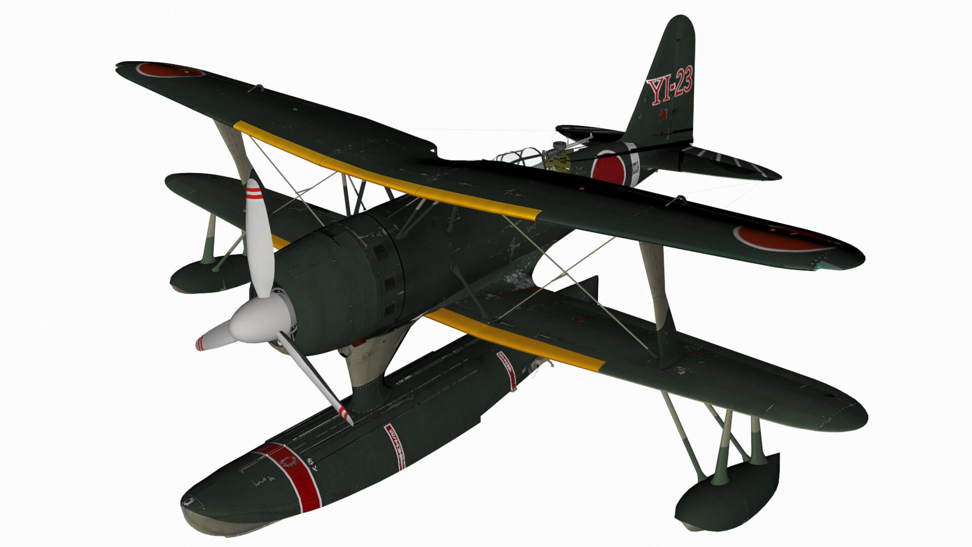 F1M "Pete" Floatplane - 3D Model by blackraven37