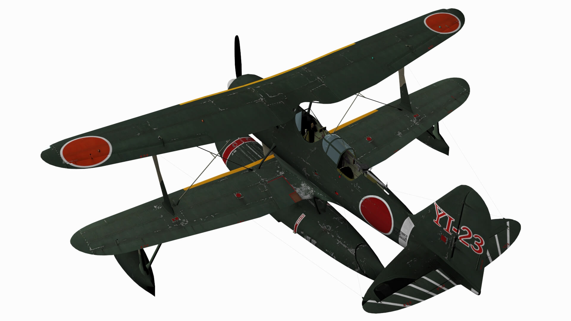 F1M "Pete" Floatplane - 3D Model by blackraven37