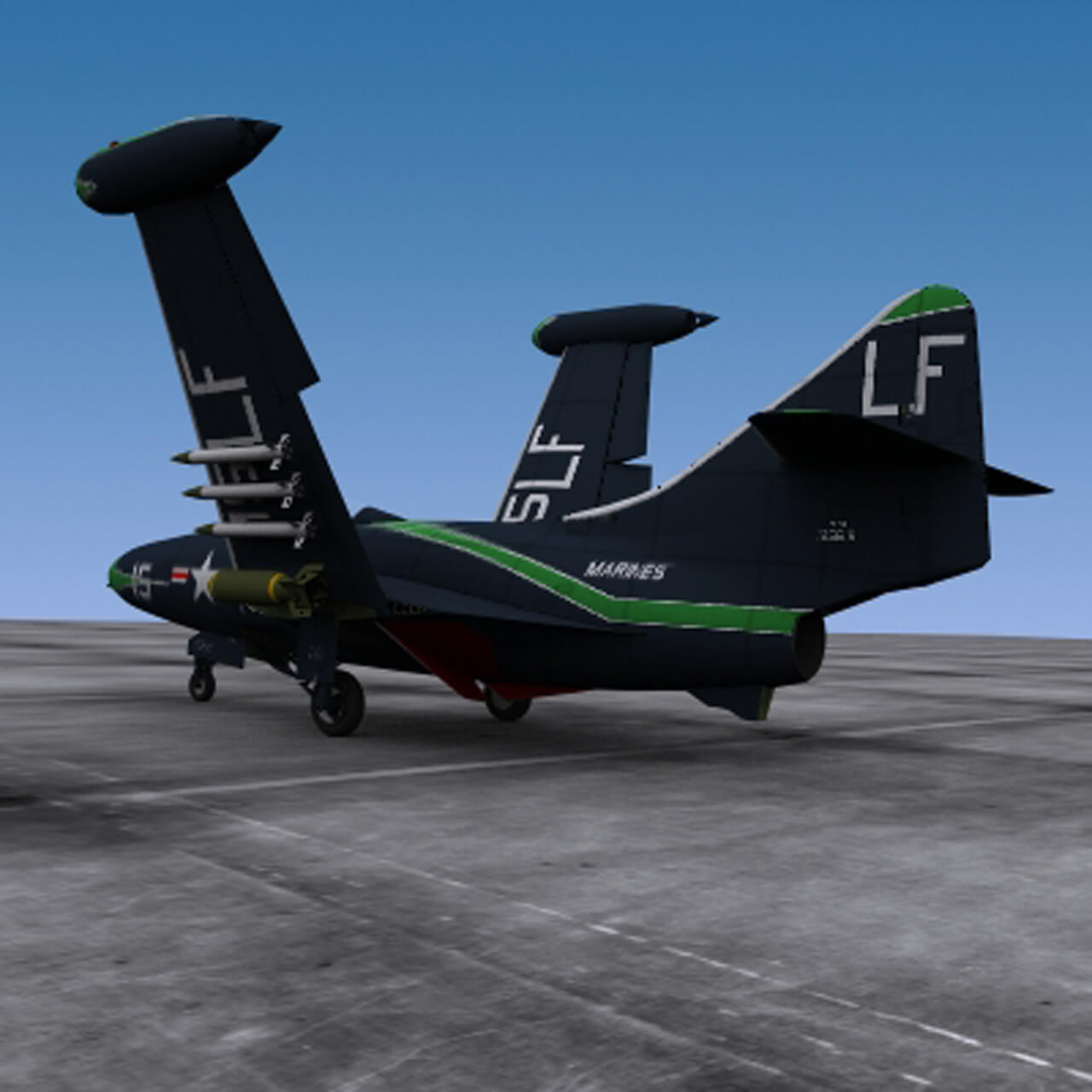 F9F5 Panther - 3D Model by blackraven37