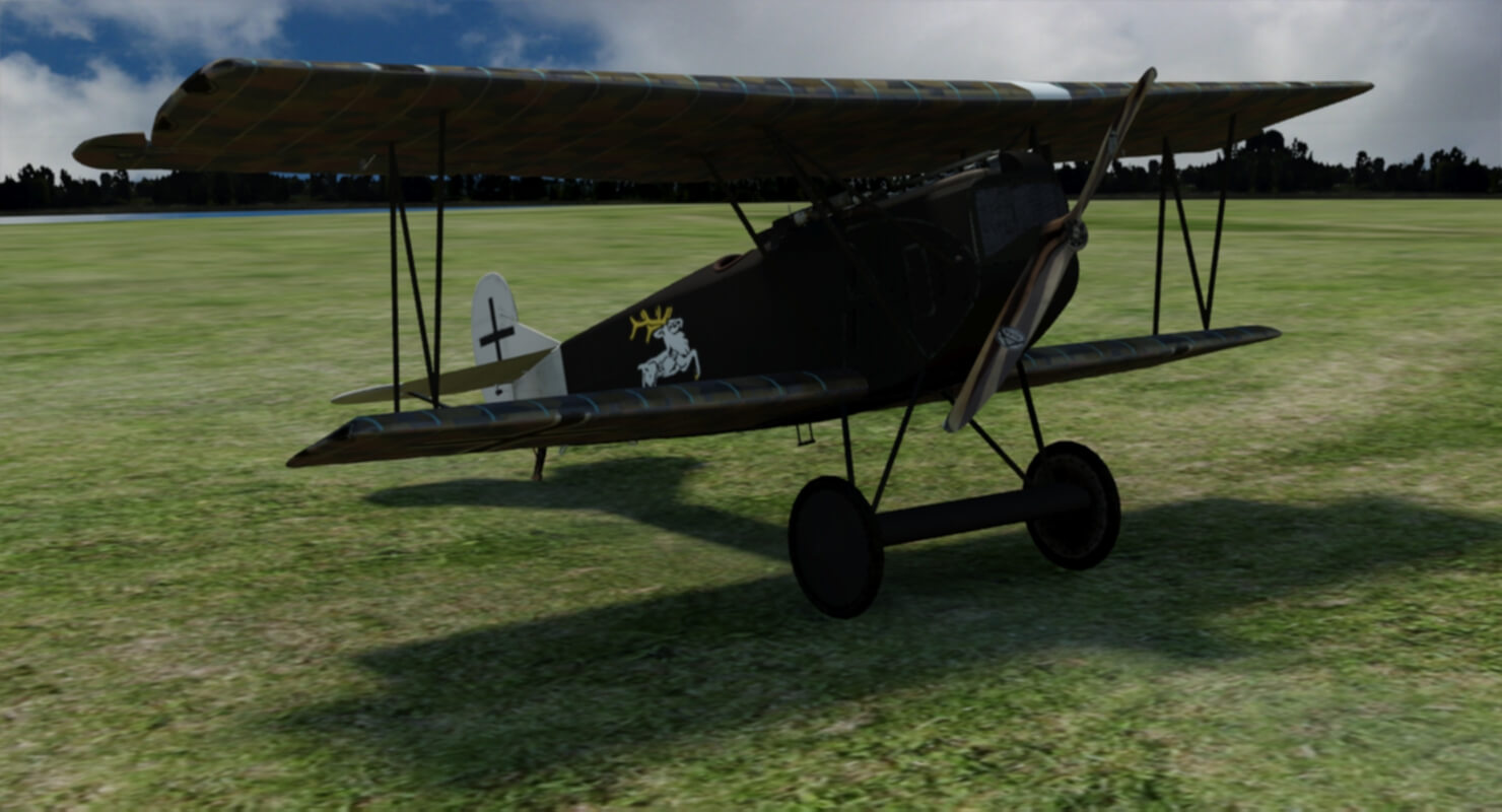 Fokker D7 Carl Degelow - 3D Model by blackraven37