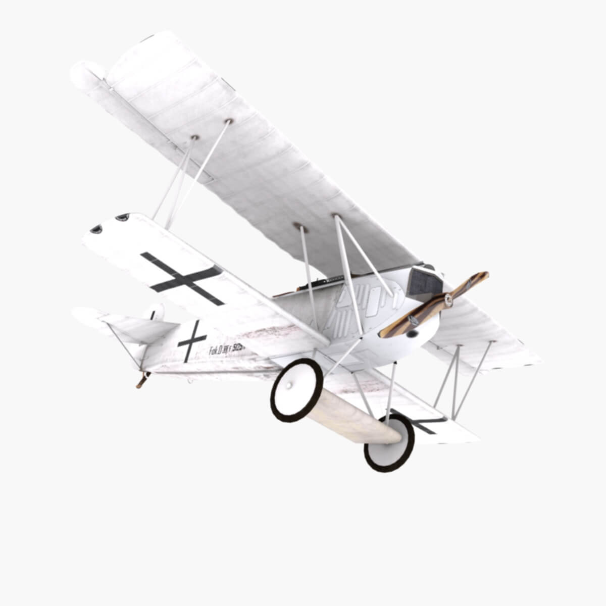 Fokker D7 Herman Goring - 3D Model by blackraven37