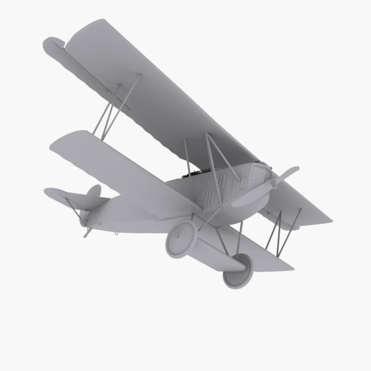 Fokker D7 Herman Goring - 3D Model by blackraven37