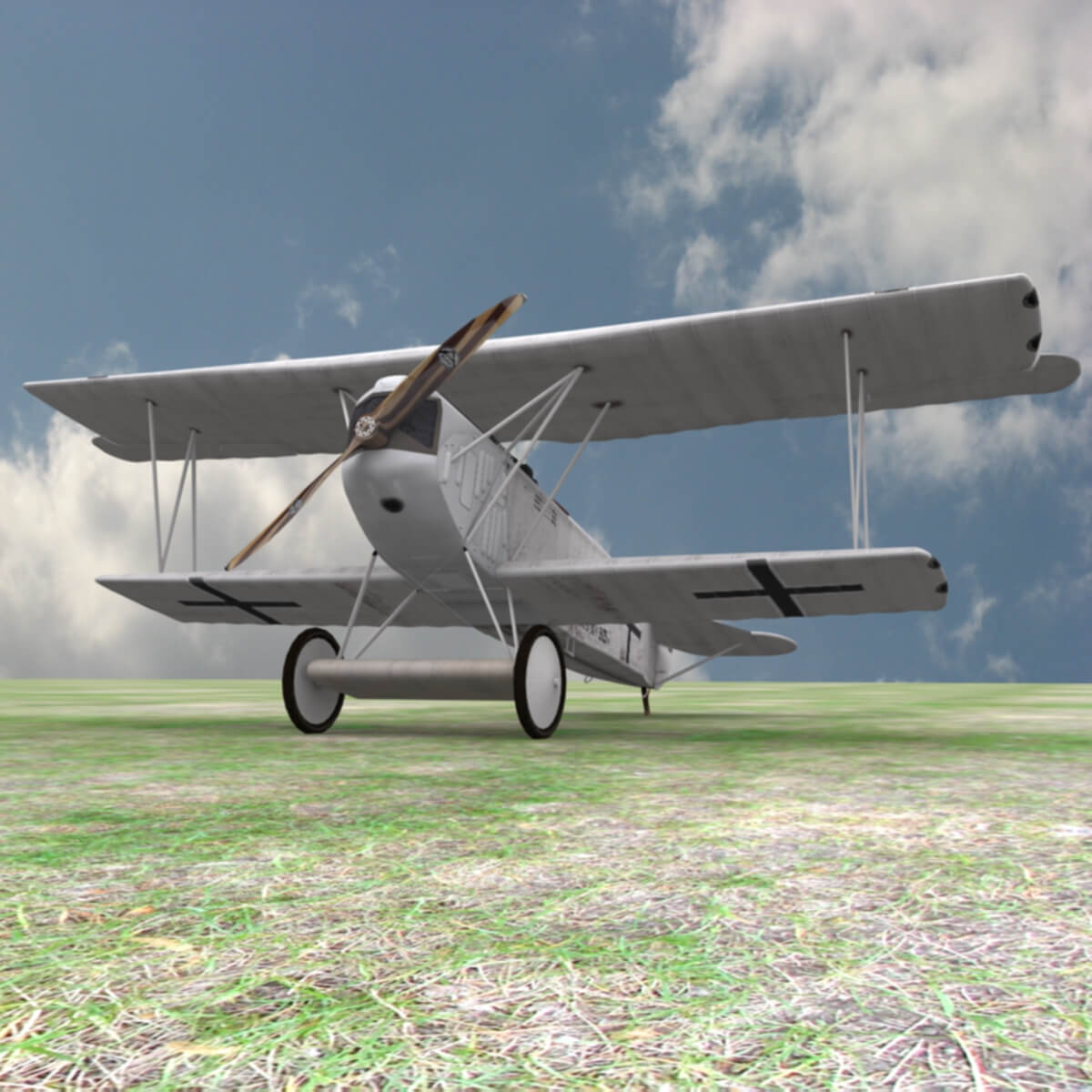 Fokker D7 Herman Goring - 3D Model by blackraven37