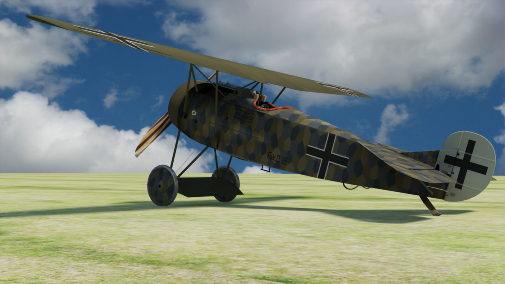 Fokker D8 Flying Razor - 3D Model by blackraven37