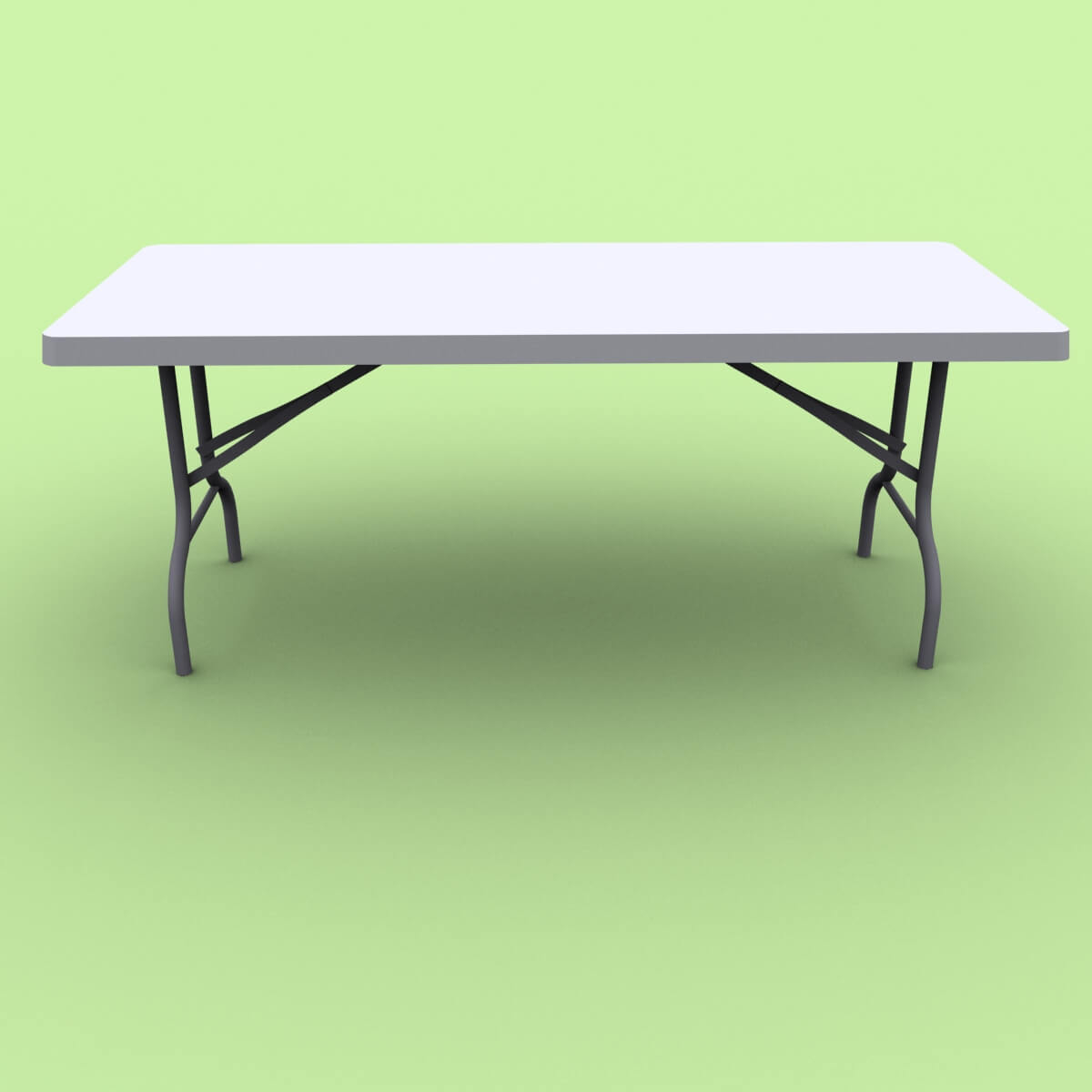 Folding Table - 3D Model by blackraven37