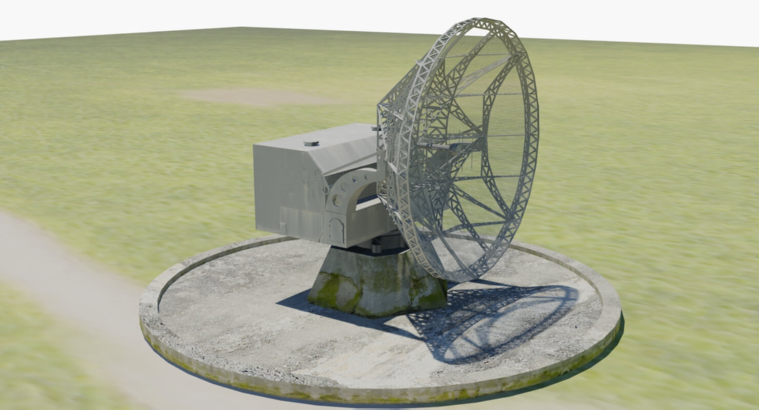 German WW2 Radar - 3D Model by blackraven37