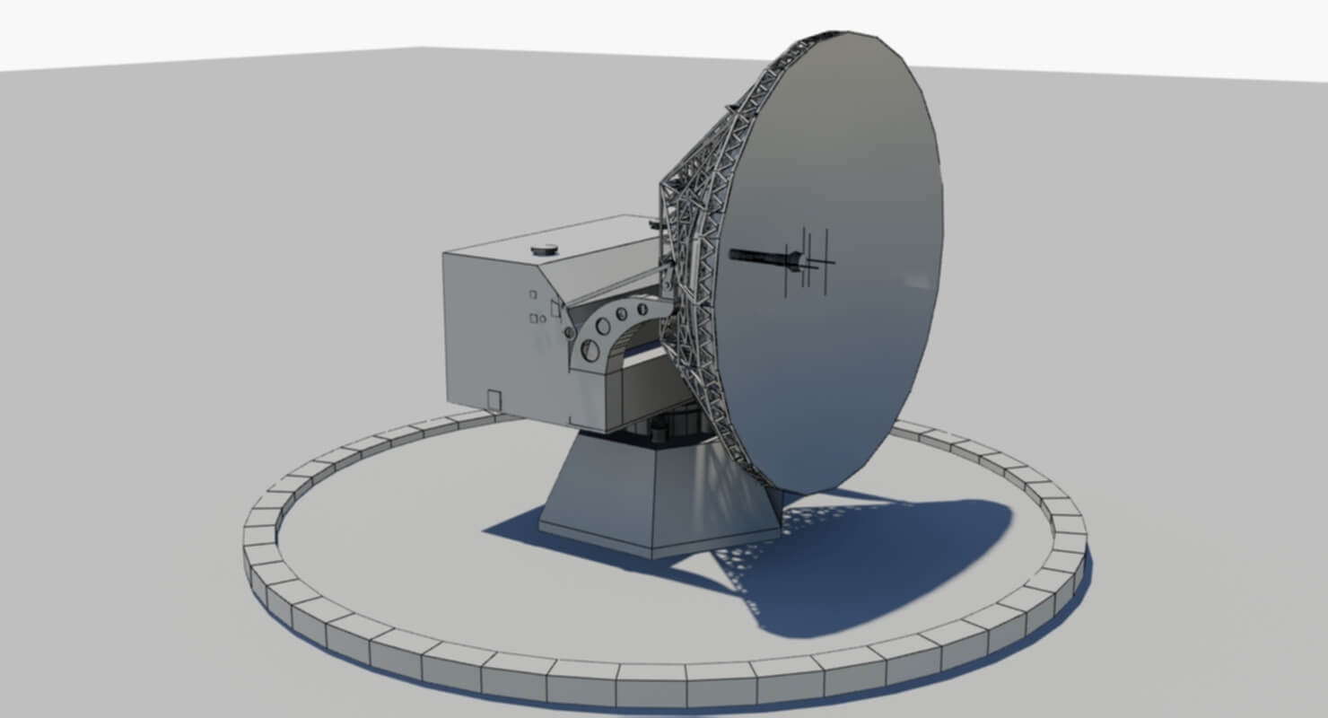 German WW2 Radar - 3D Model by blackraven37