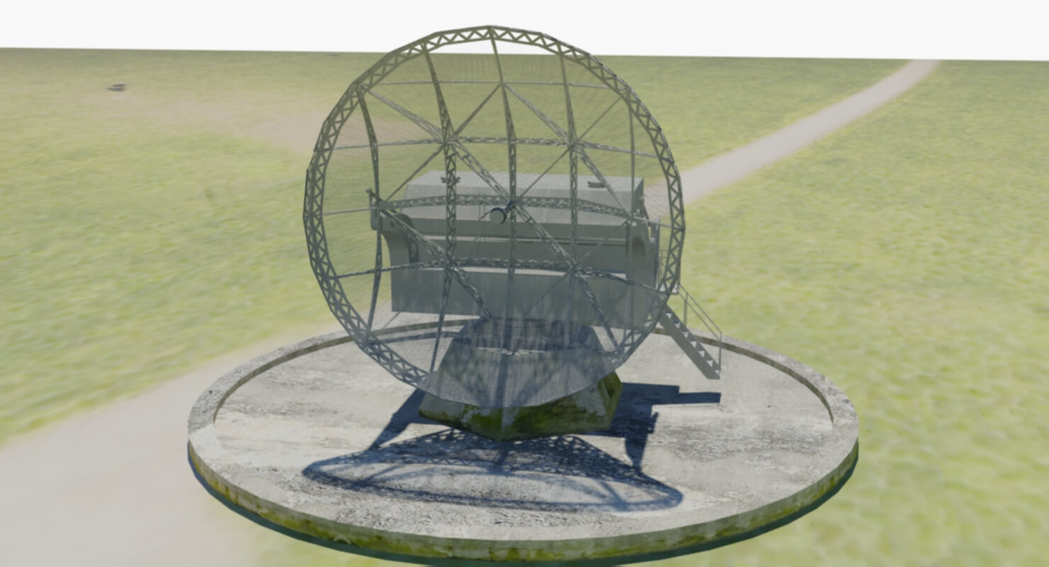 German WW2 Radar - 3D Model by blackraven37