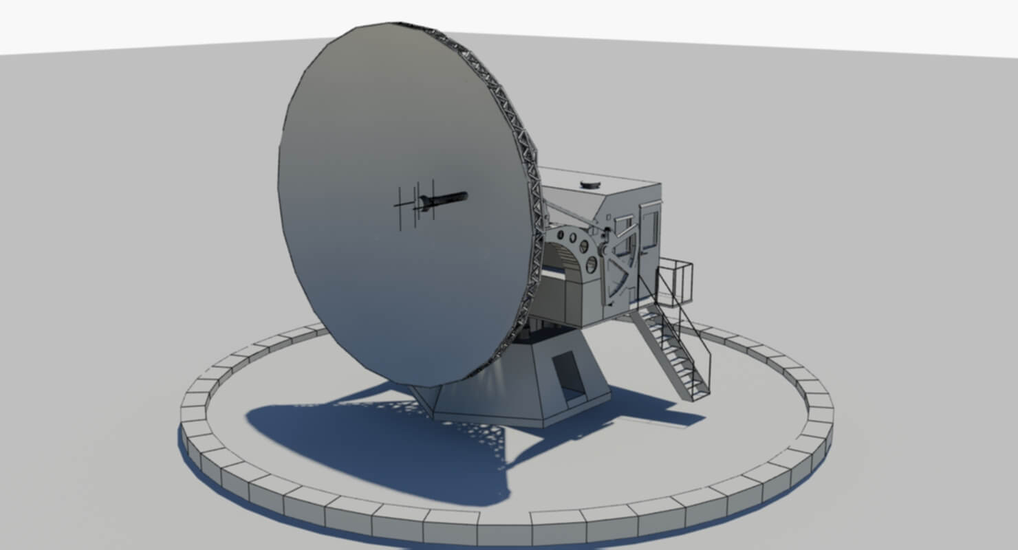 German WW2 Radar - 3D Model by blackraven37