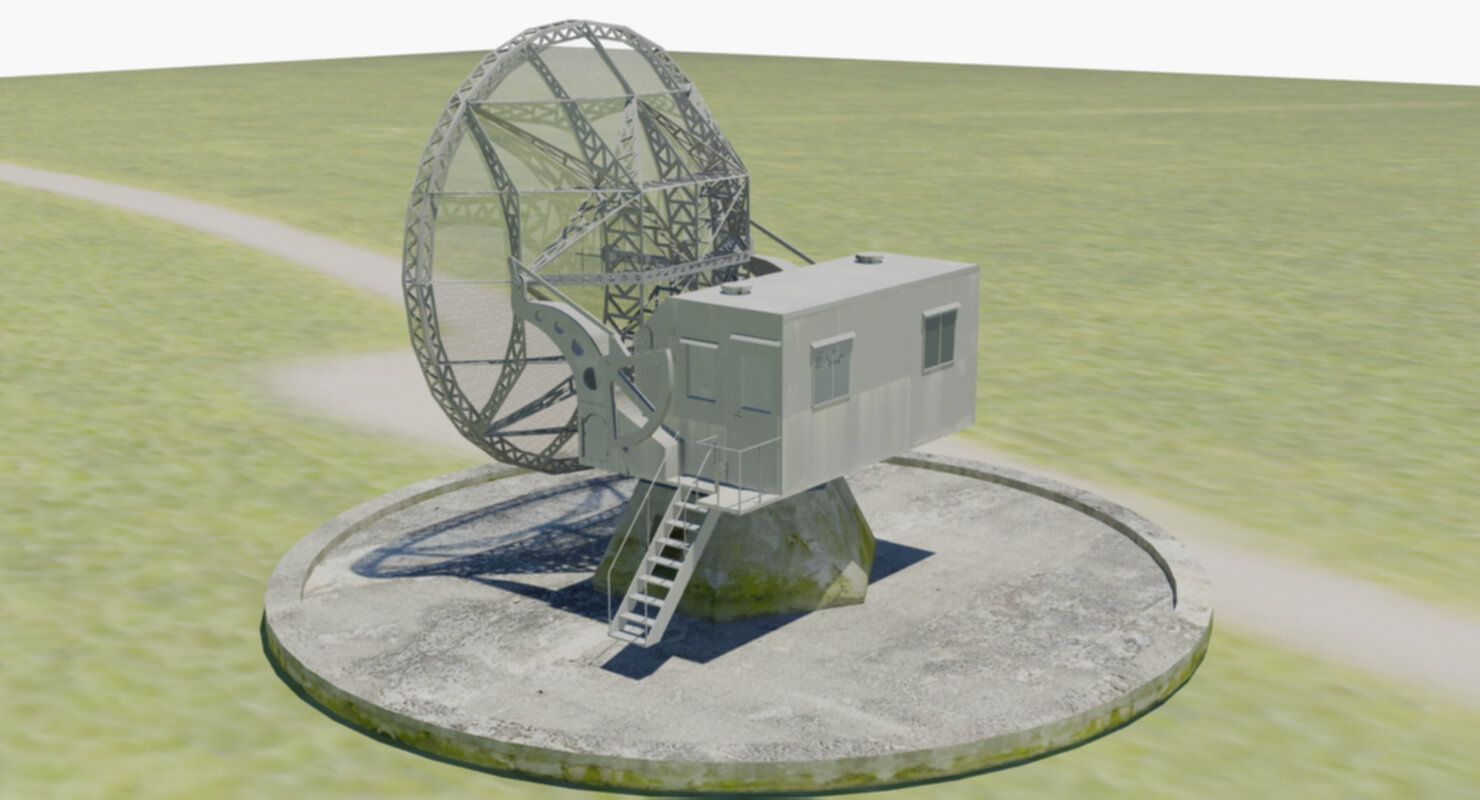 German WW2 Radar - 3D Model by blackraven37