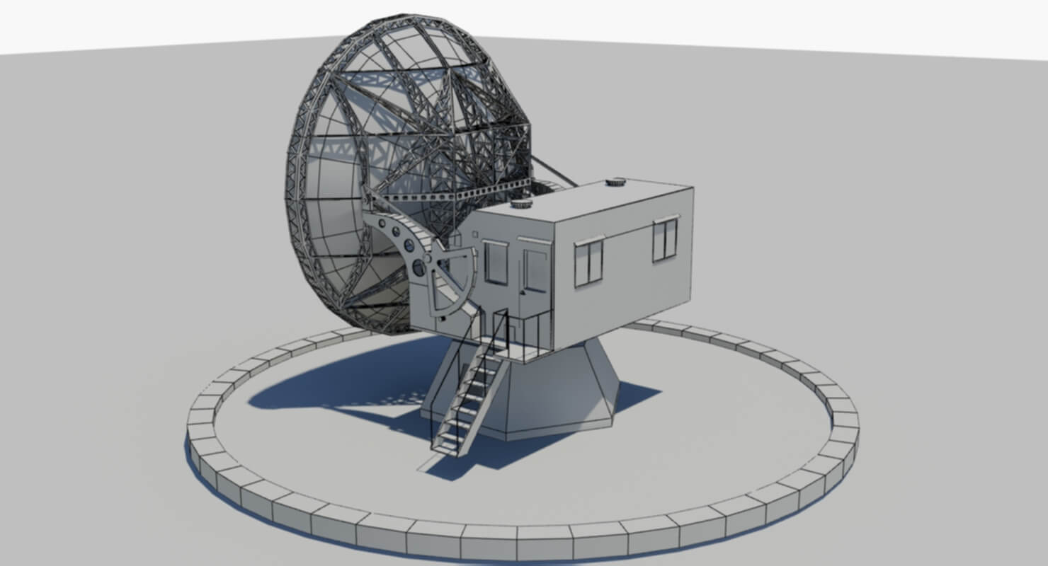 German WW2 Radar - 3D Model by blackraven37