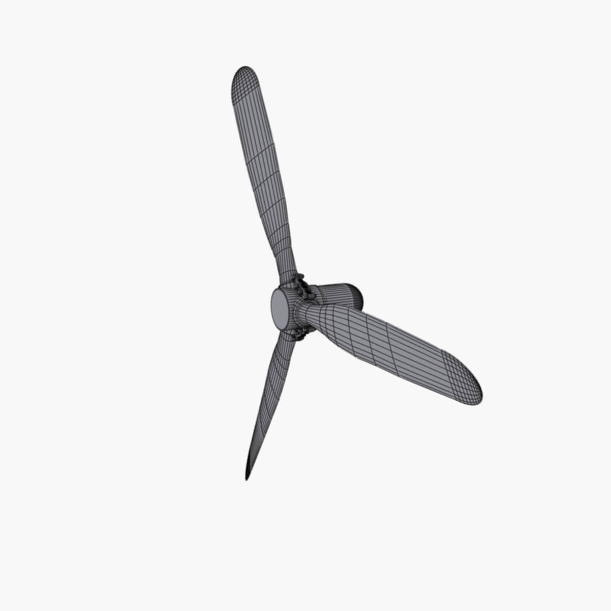 Hamilton Standard 3 Bladed Prop - 3D Model by blackraven37