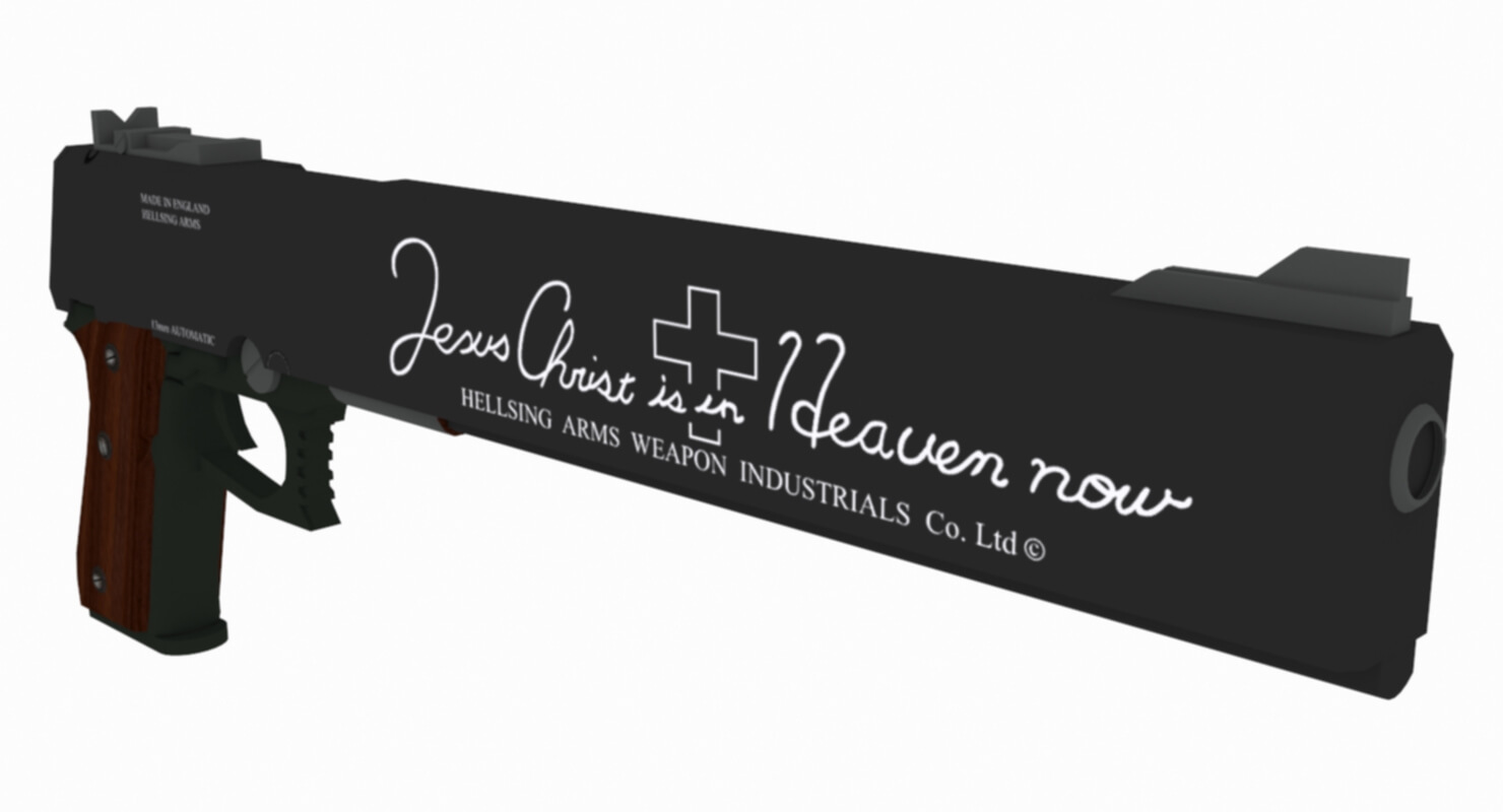 Hellsing Jackal - 3D Model by blackraven37