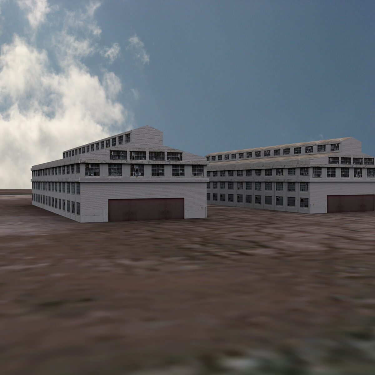 Low Poly Factory 8 - 3D Model by blackraven37