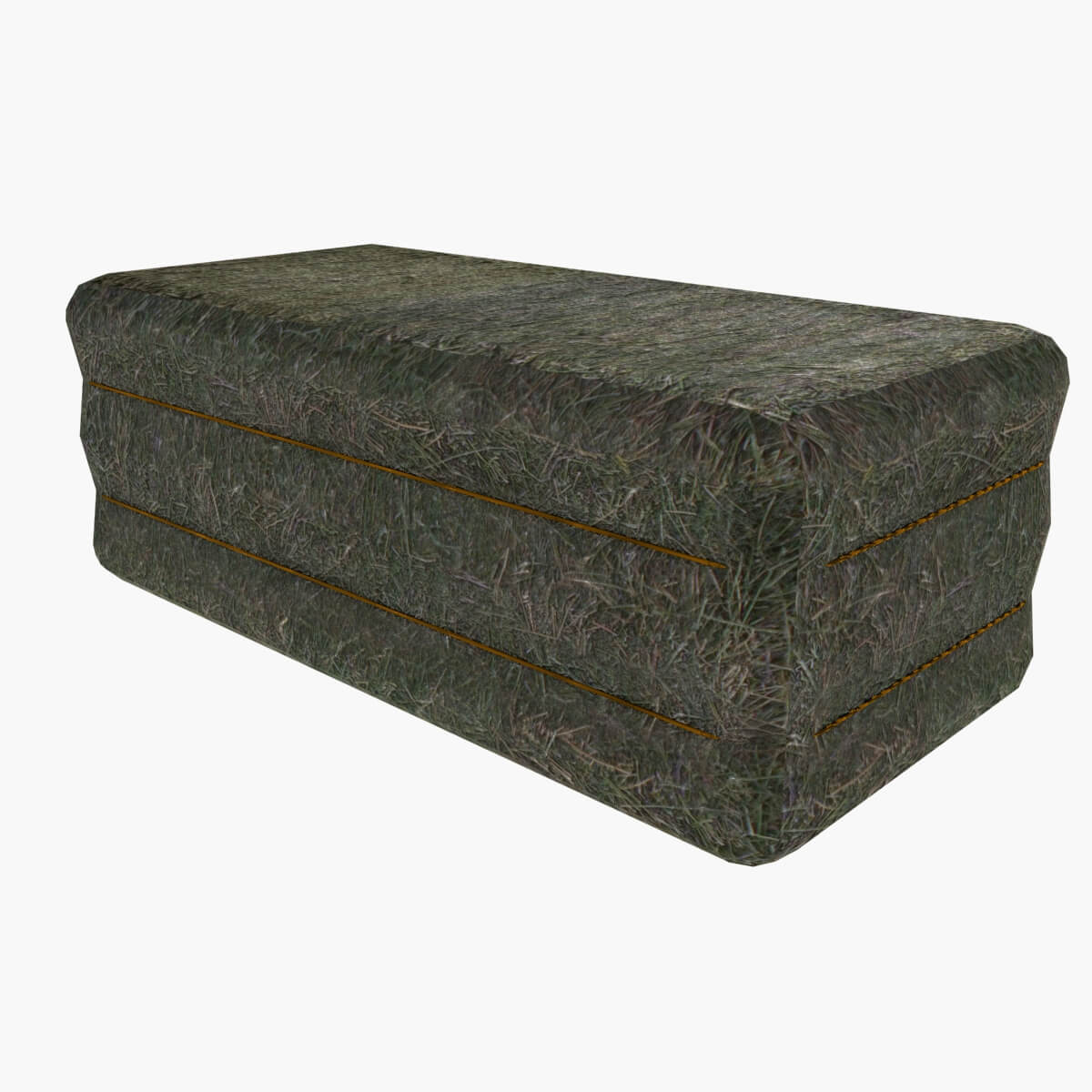 Low Poly Hay Bale - 3D Model by blackraven37