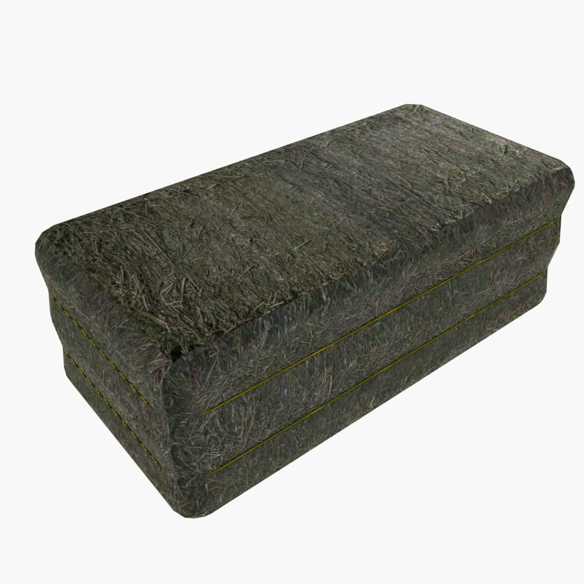 Low Poly Hay Bale - 3D Model by blackraven37