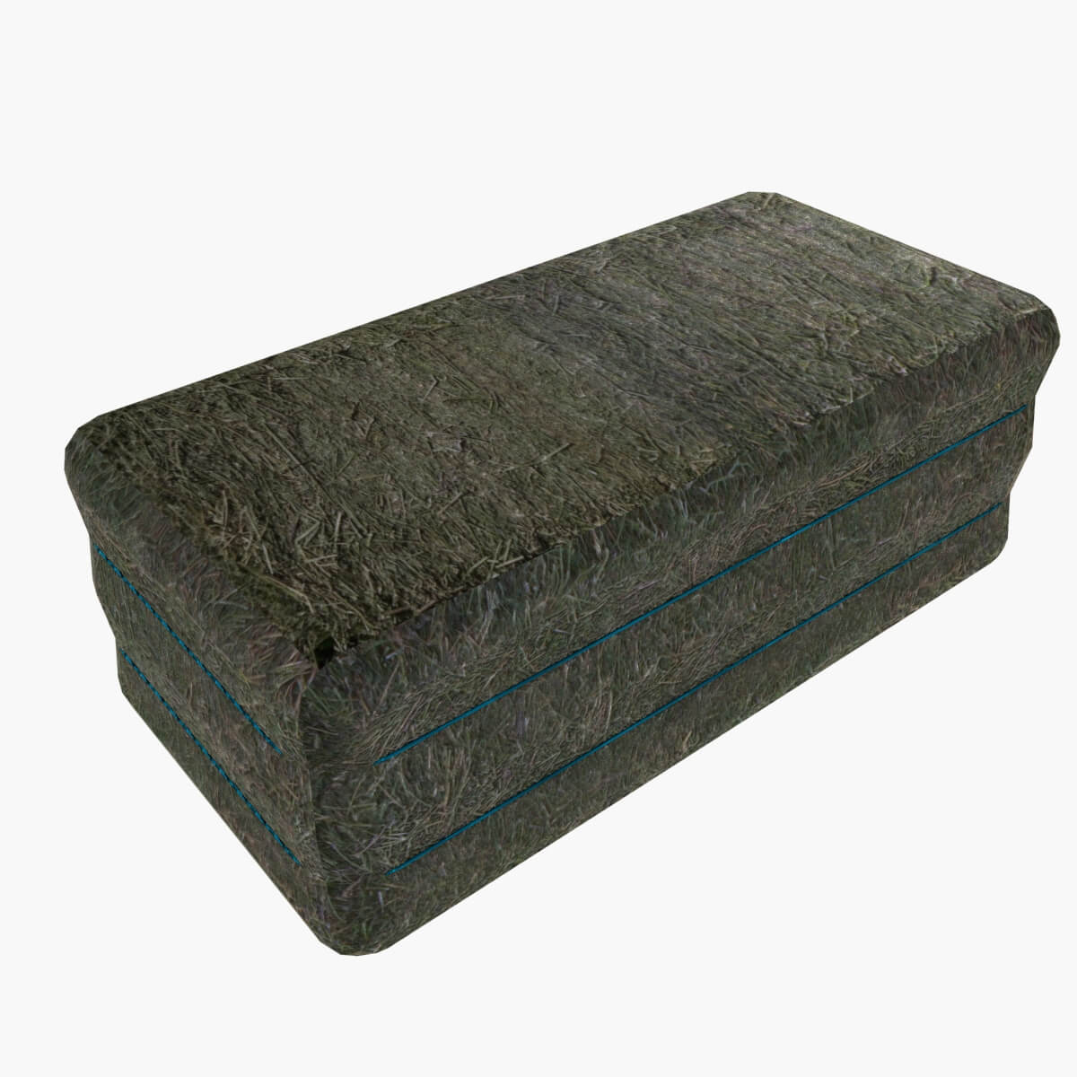 Low Poly Hay Bale - 3D Model by blackraven37