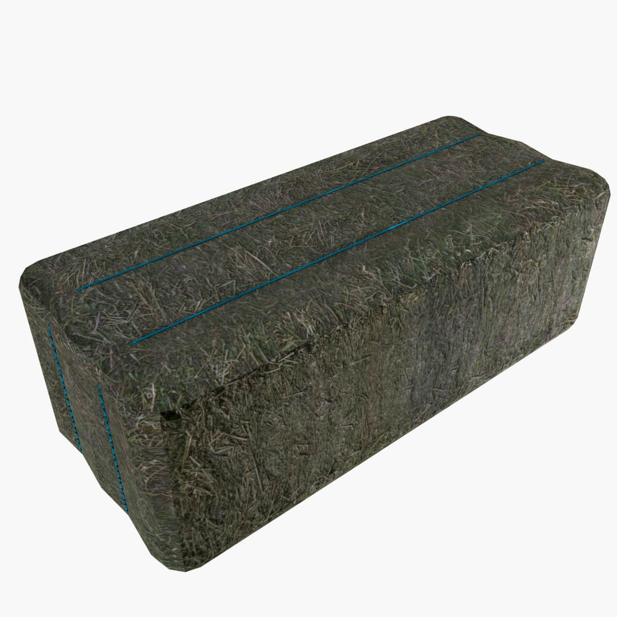 Low Poly Hay Bale - 3D Model by blackraven37