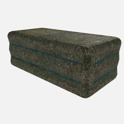 Low Poly Hay Bale - 3D Model by blackraven37