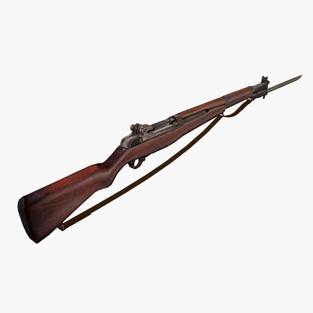 M1 Garand Rifle - 3D Model by blackraven37
