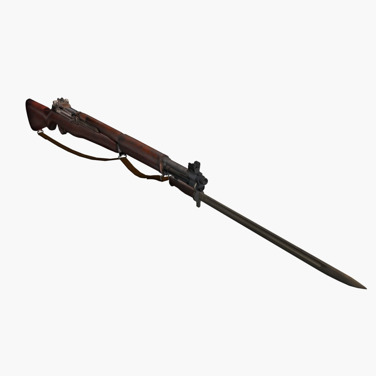 M1 Garand Rifle - 3D Model by blackraven37
