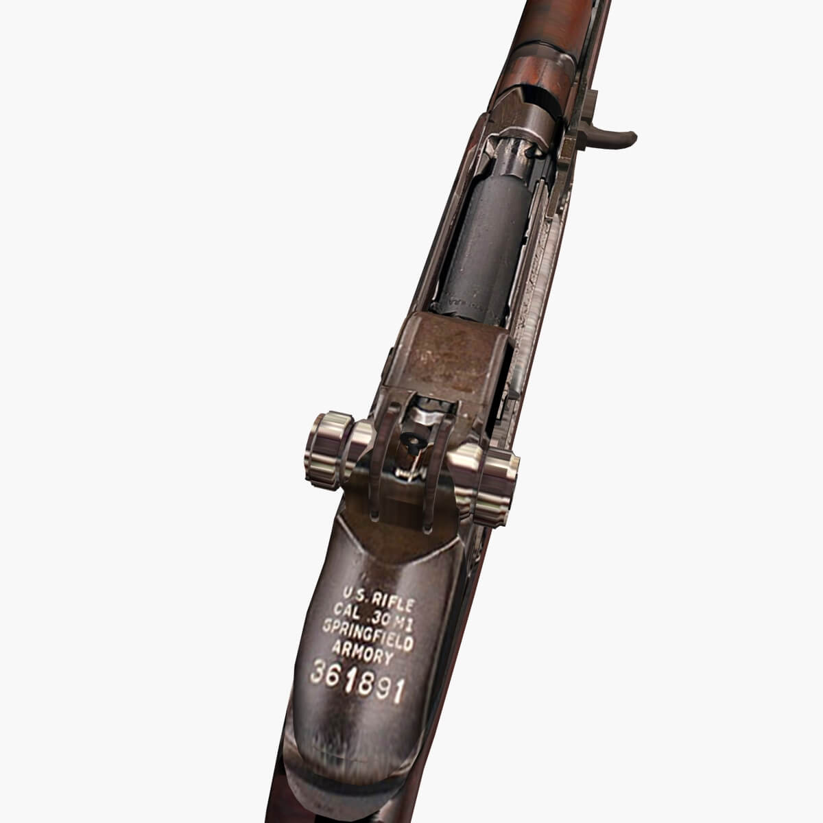 M1 Garand Rifle - 3D Model by blackraven37