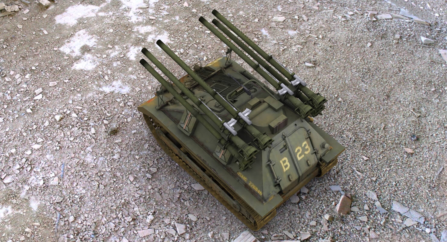 M50 Ontos "Thing" - 3D Model by blackraven37