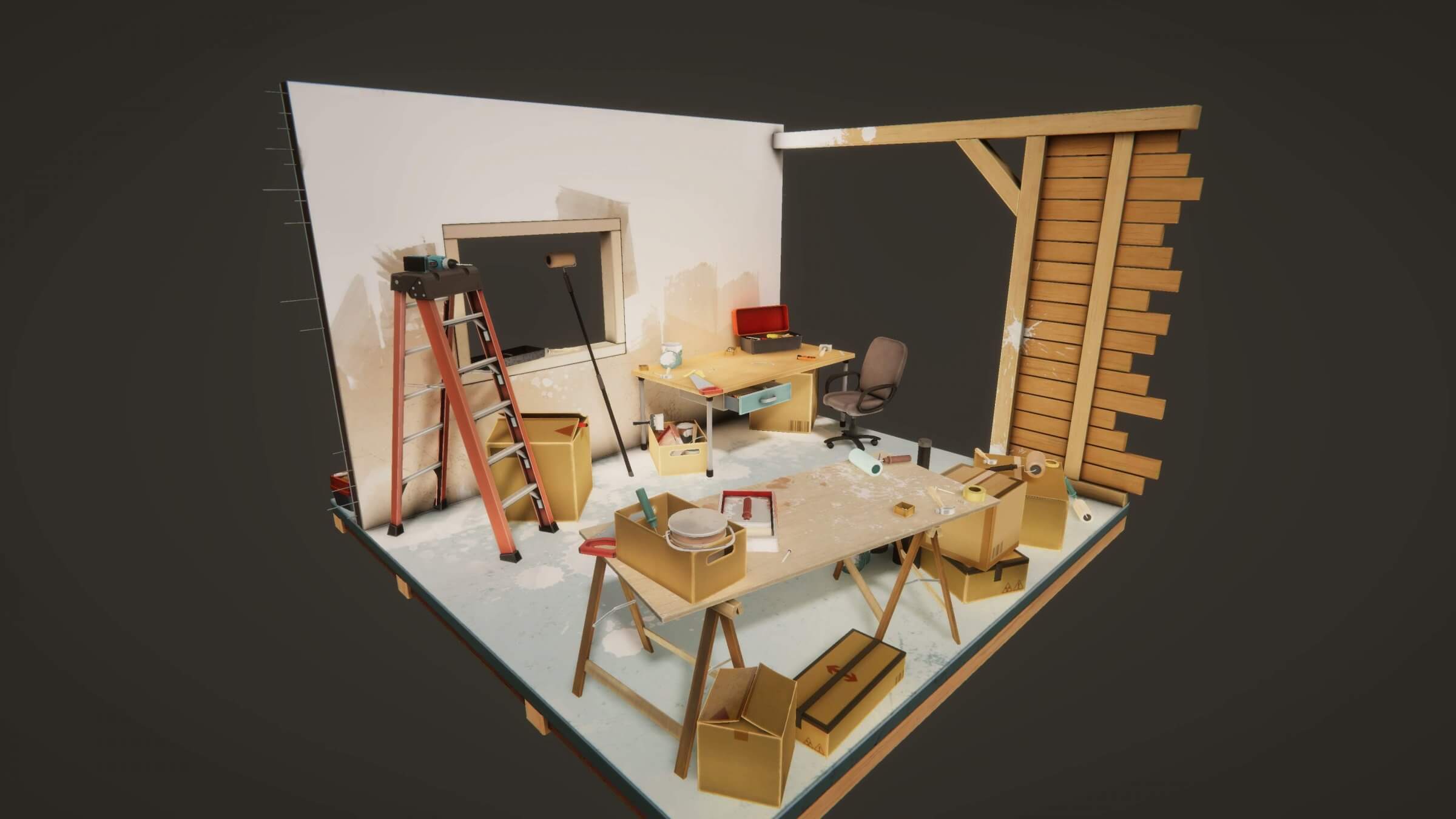 Work Tools - 3D Model by blackspire