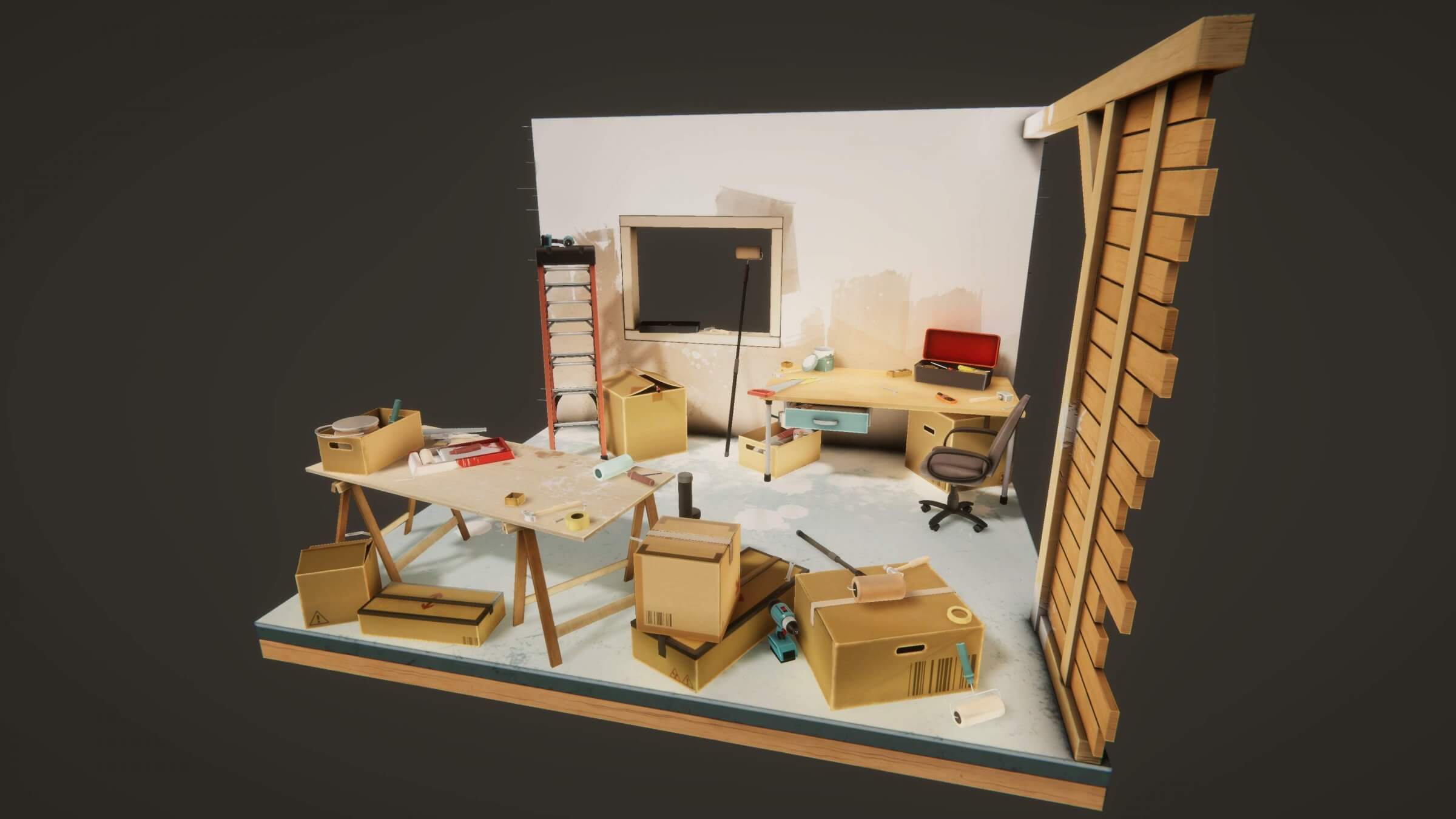 Work Tools - 3D Model by blackspire