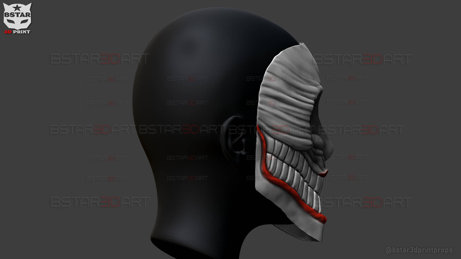 Acrobatic Silky Aira Mask - Dandadan Anime Cosplay 3D Model by blackstar90