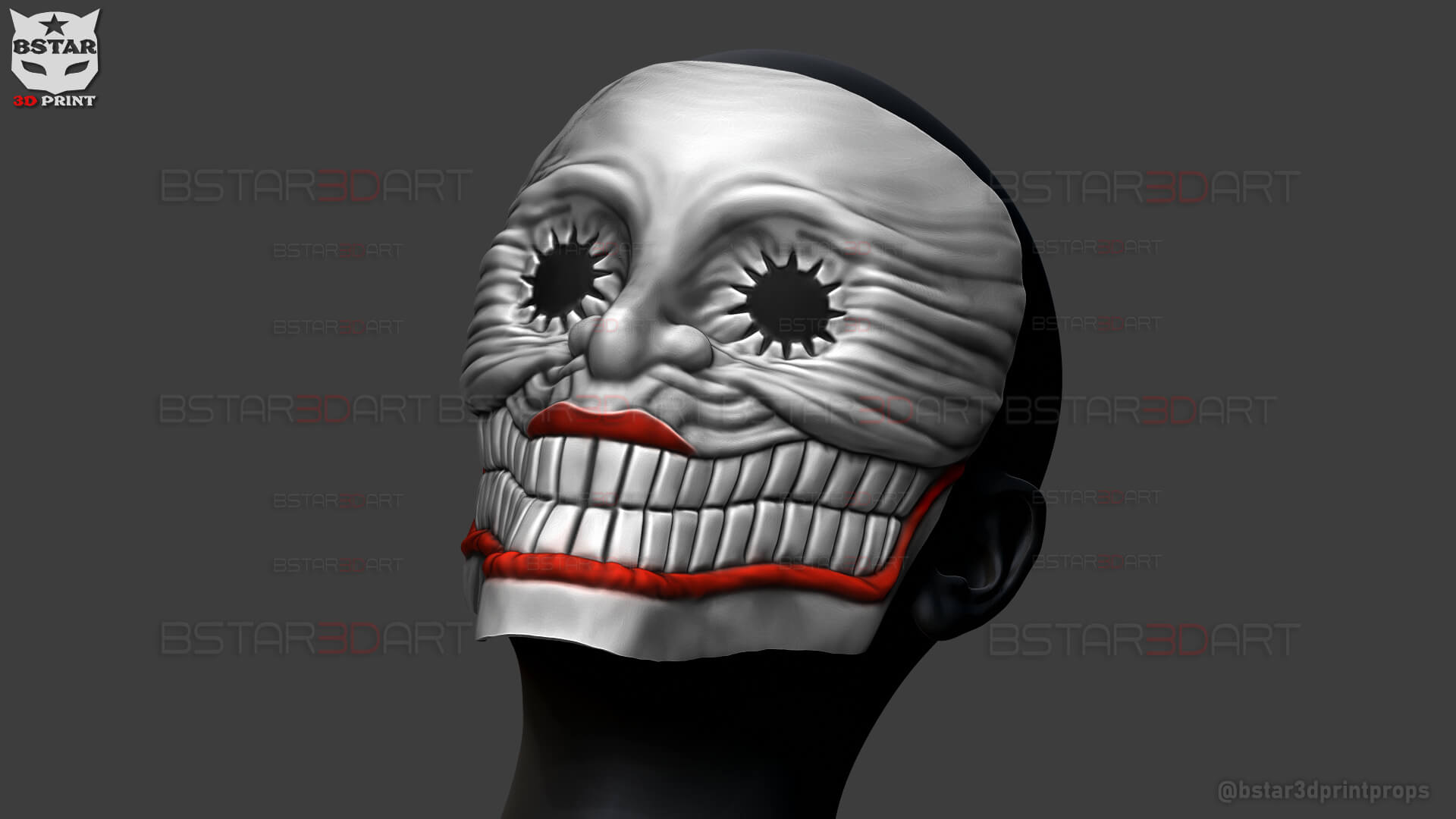 Acrobatic Silky Aira Mask - Dandadan Anime Cosplay 3D Model by blackstar90