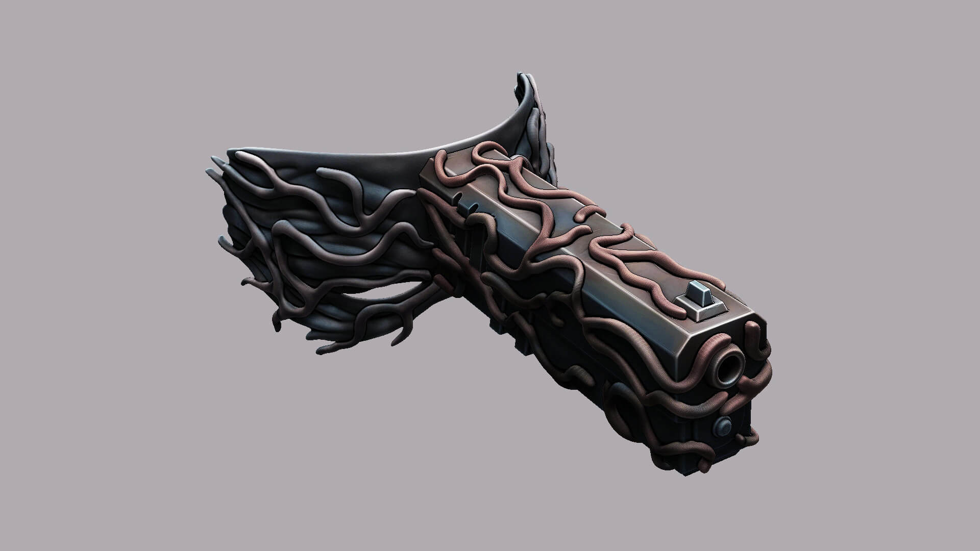 Aki Devil Gun Mask - Chainsawman Cosplay 3D Print Model by blackstar90