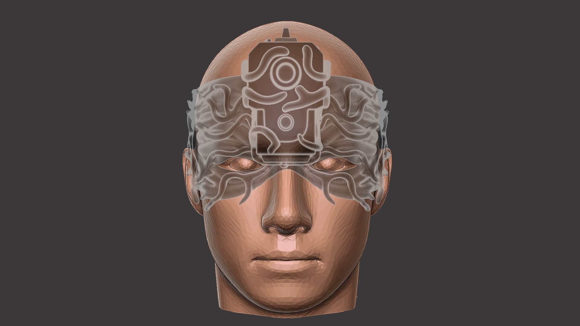 Aki Devil Gun Mask - Chainsawman Cosplay 3D Print Model by blackstar90