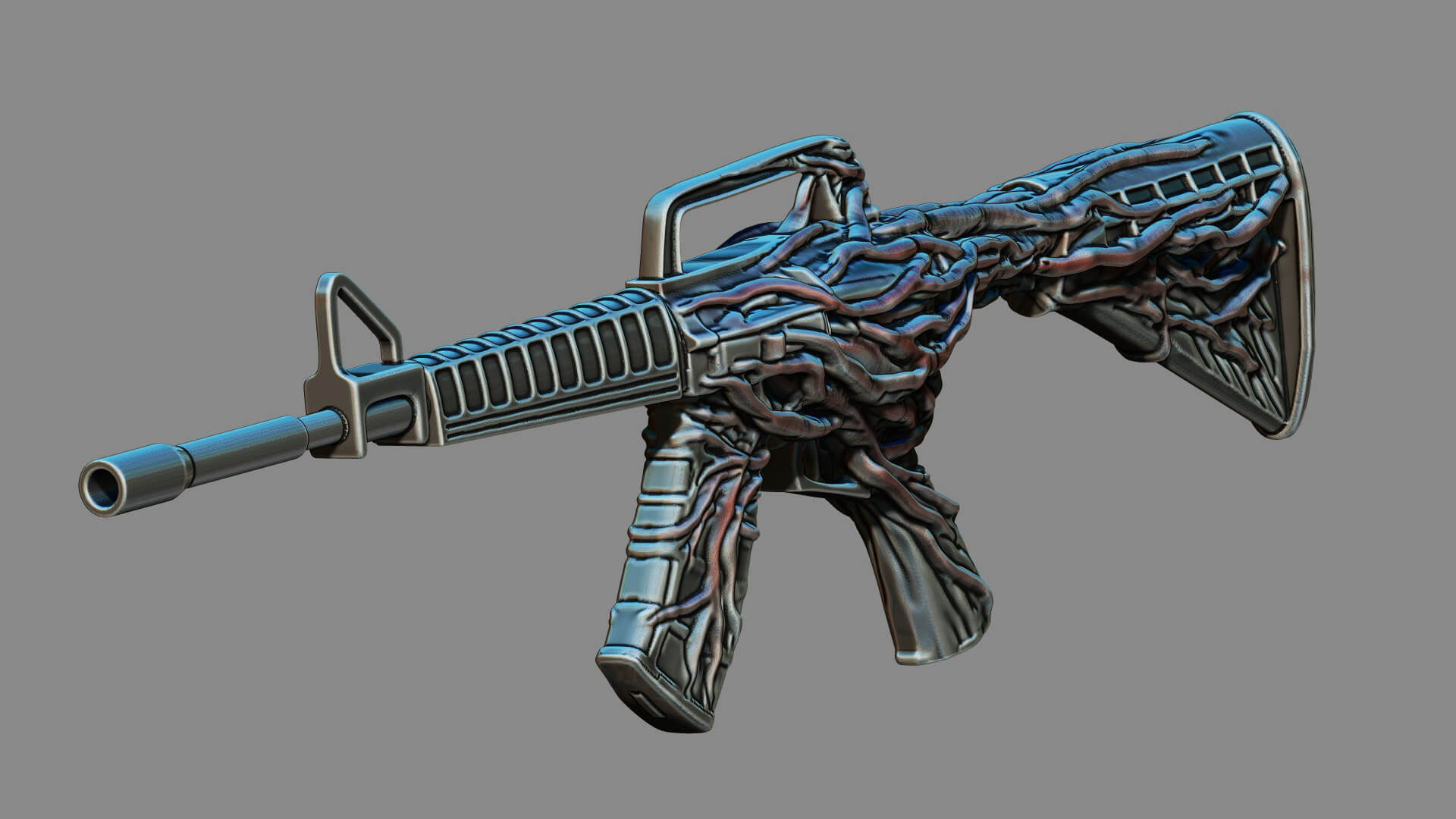 Aki Devil Gun Blade Gun Hand - Chainsawman Cosplay Free 3D Print Model ...