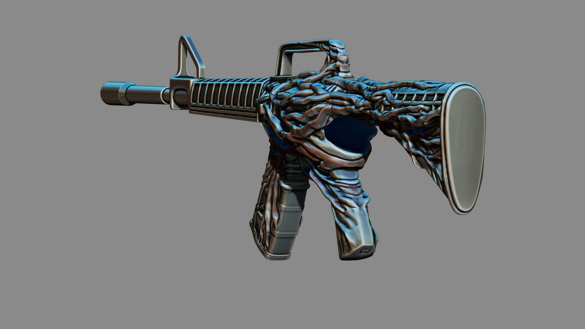 Aki Devil Gun Blade Gun Hand - Chainsawman Cosplay Free 3D Print Model ...