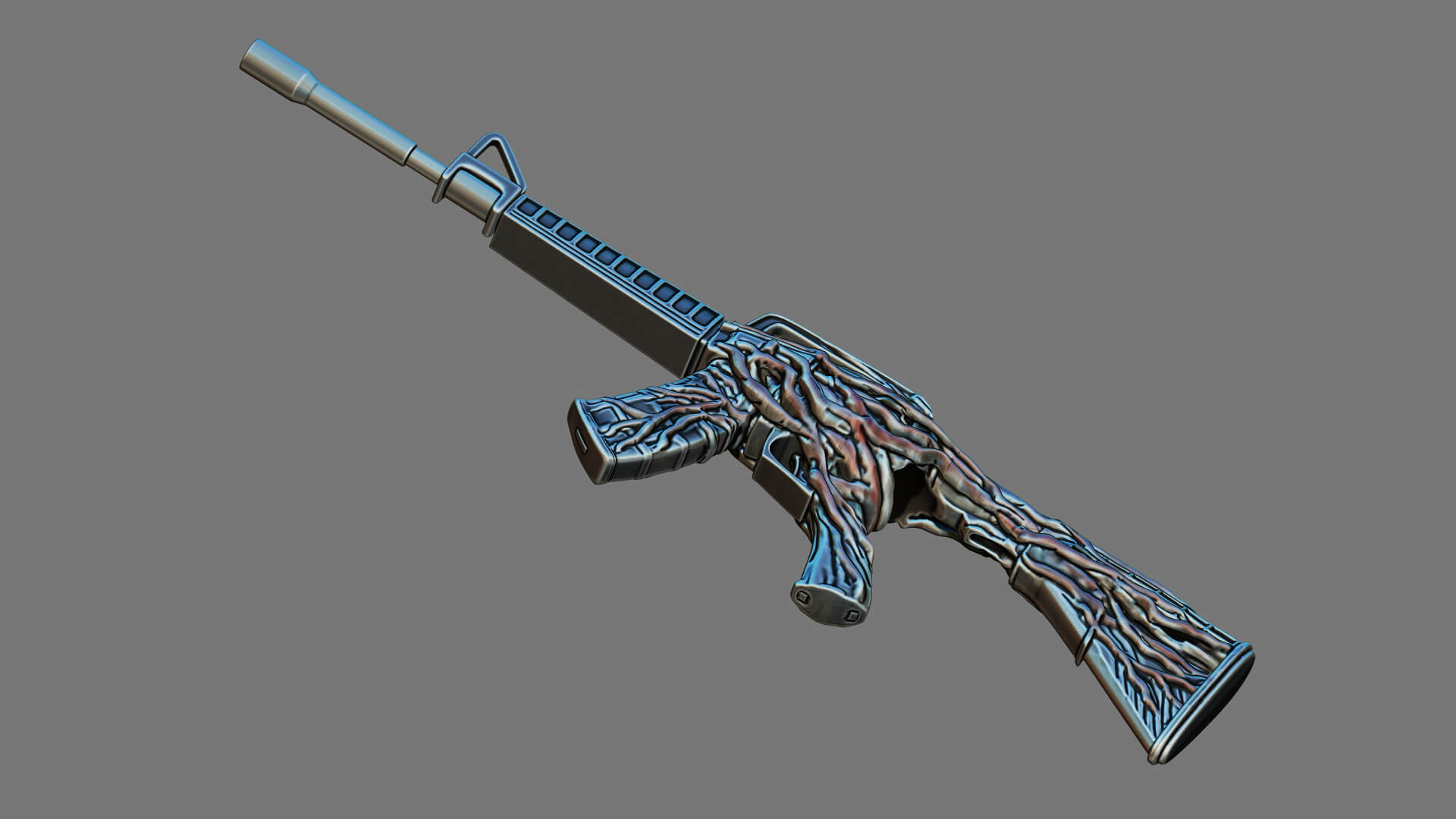 Aki Devil Gun Blade Gun Hand - Chainsawman Cosplay Free 3D Print Model ...