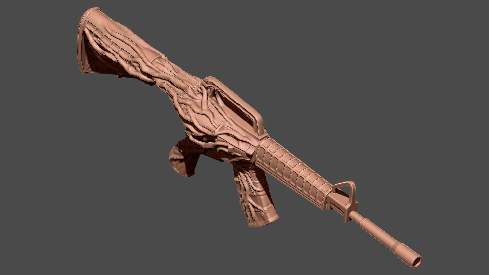 Aki Devil Gun Blade Gun Hand - Chainsawman Cosplay 3D Model by blackstar90