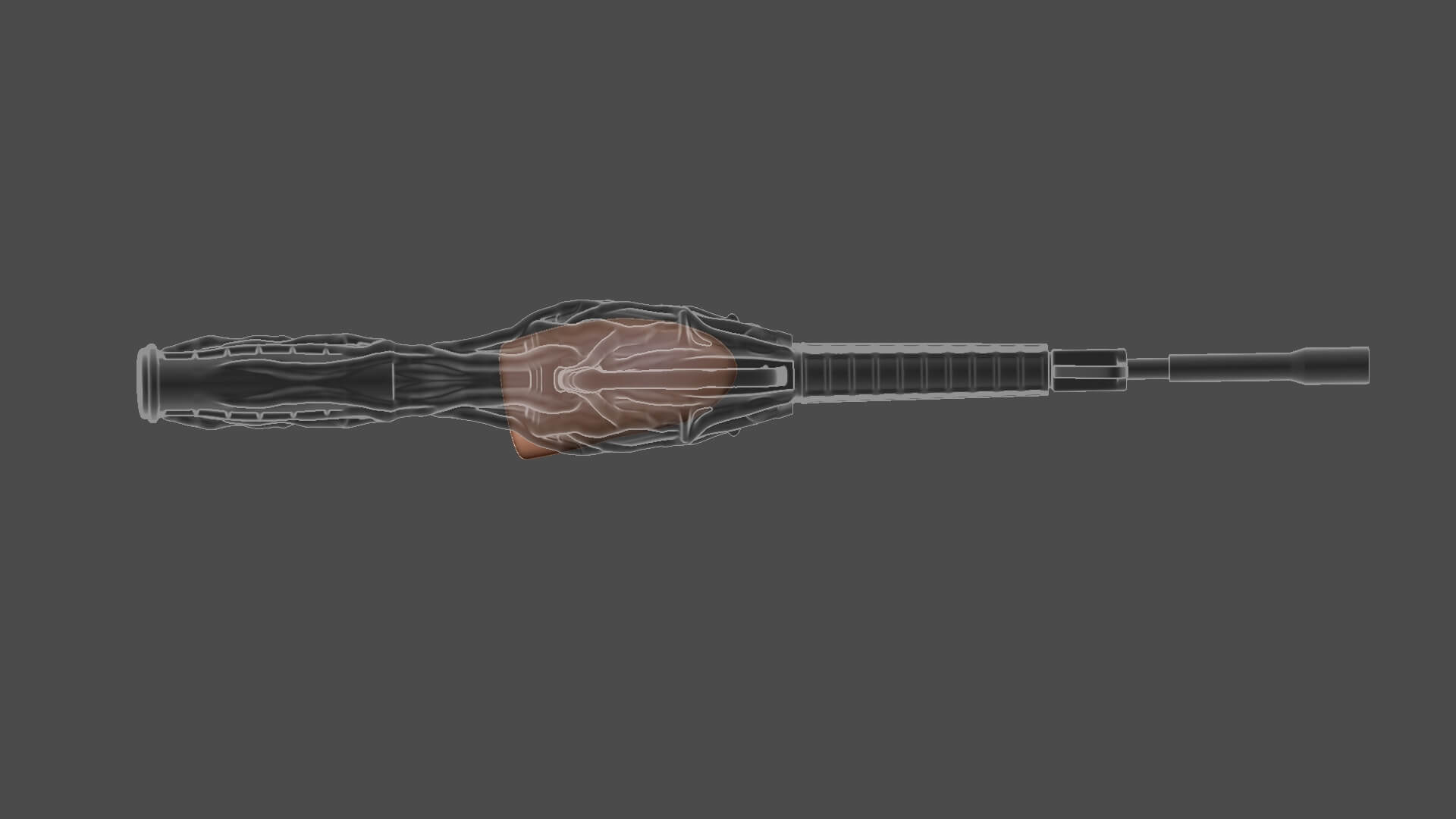 Aki Devil Gun Blade Gun Hand - Chainsawman Cosplay 3D Model by blackstar90