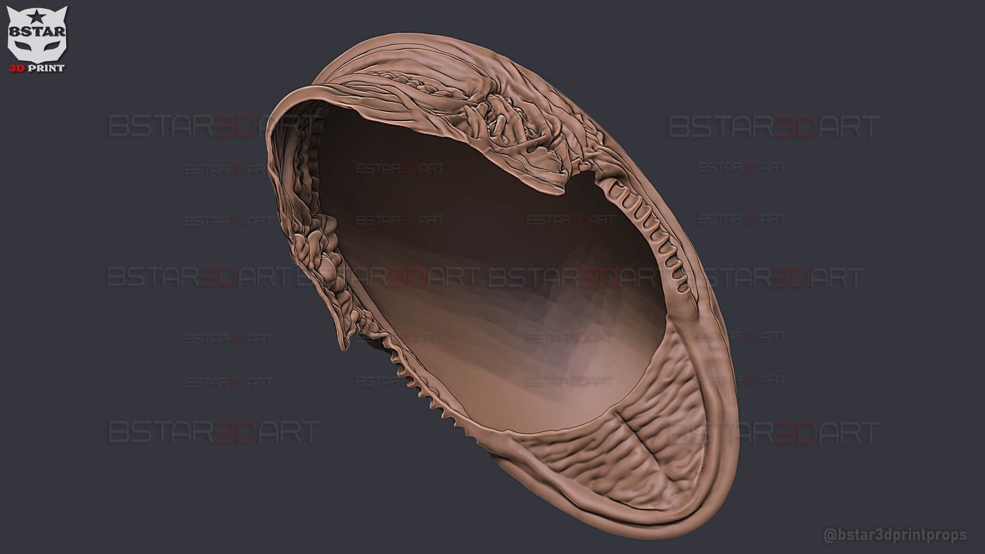 Alien Xenomorph Mask Cosplay - 3D Model by blackstar90
