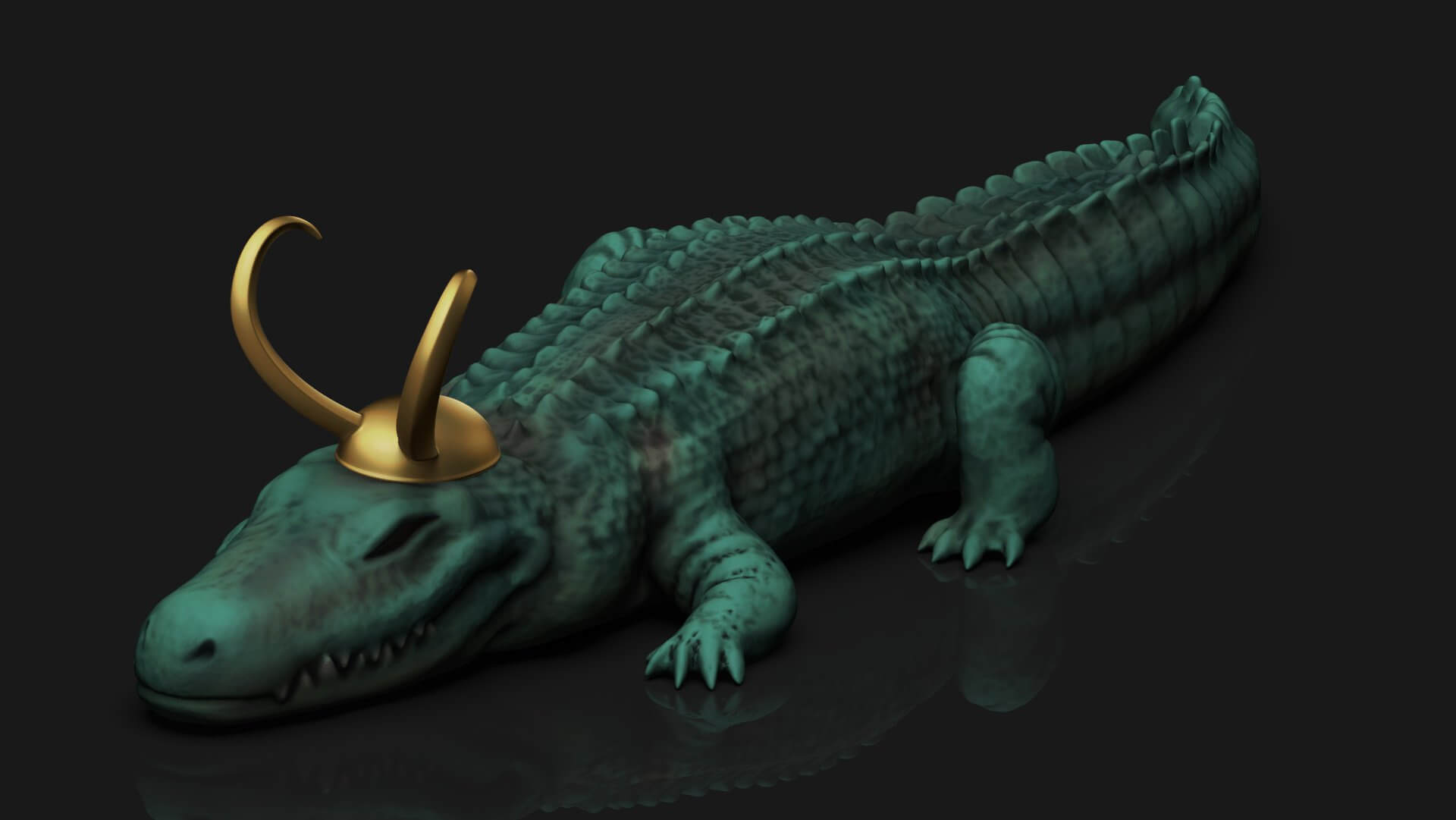 Alligator LoKi - LoKI TV Series 3D Model by blackstar90
