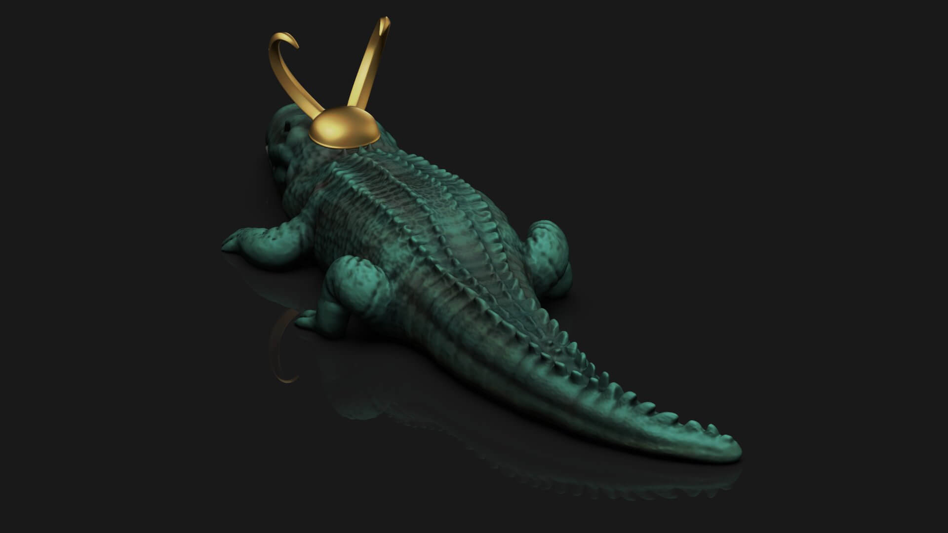 Alligator LoKi - LoKI TV Series 3D Model by blackstar90