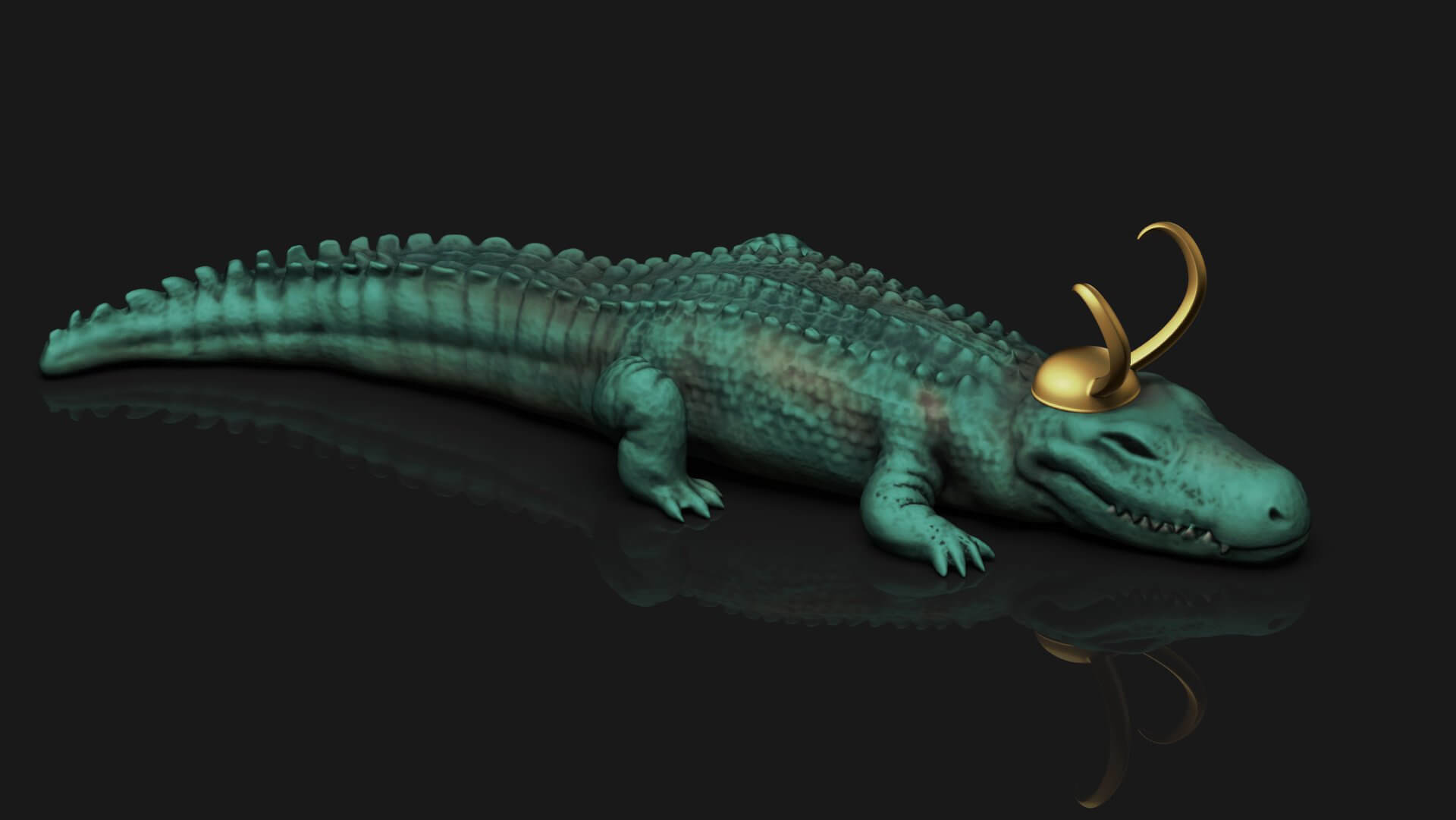 Alligator LoKi - LoKI TV Series 3D Model by blackstar90